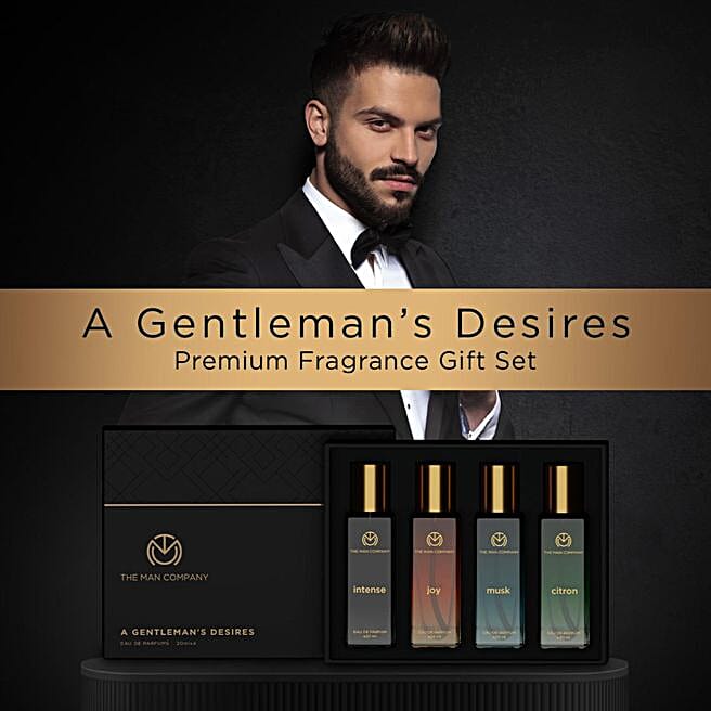 Buy/Send The Man Company Assorted Gentlemans Desire Perfume Set Online- FNP