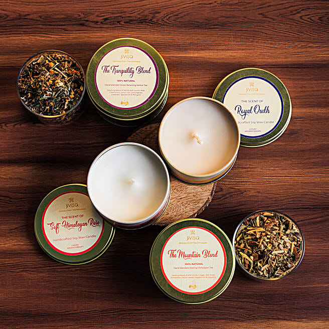 Buy/Send Tea Lover's Soothing Gift Box Online- FNP