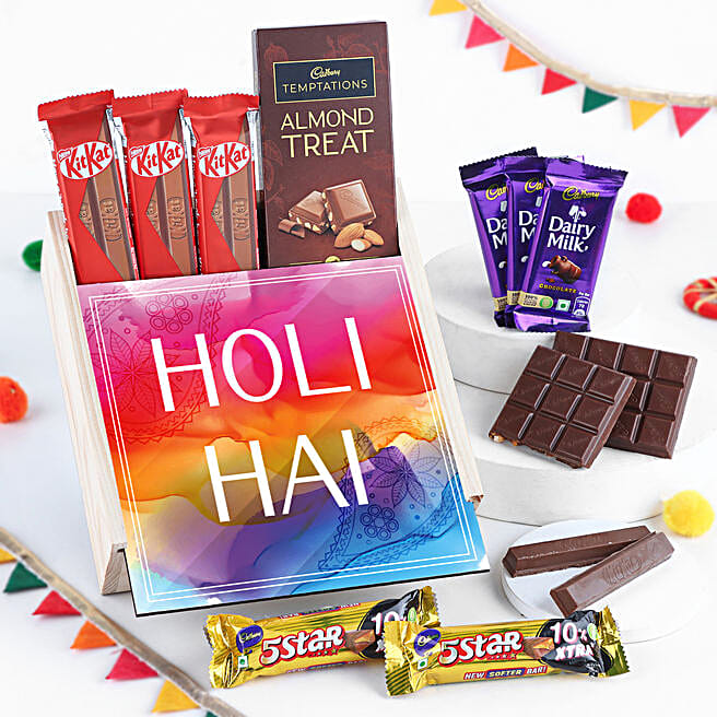 Buy/Send Holi Happiness Chocolate Selection Online- FNP