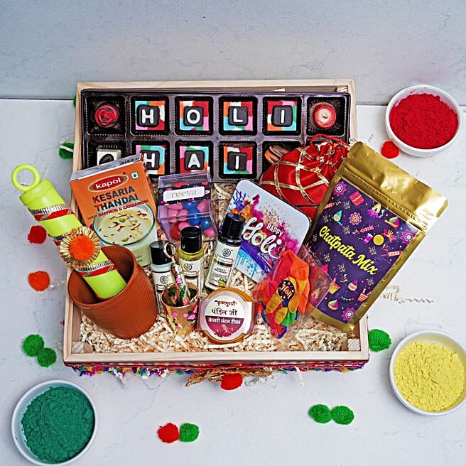 Buy/Send Sweet Spectrum Holi Celebration Box Online- FNP