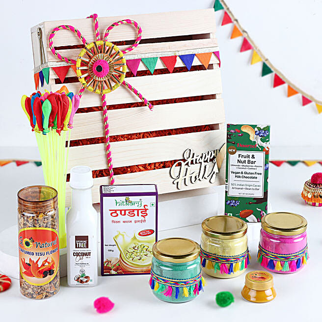 Buy/Send Holi Essentials Gift Box Online- FNP