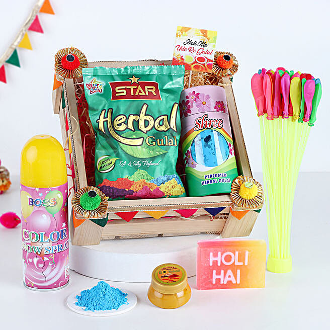 Buy/Send Rainbow Holi Hamper Online- FNP