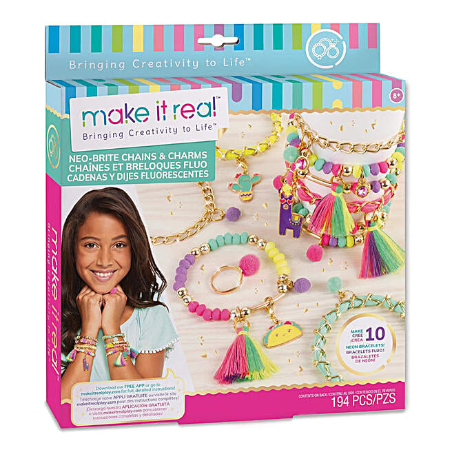 Buy/Send DIY NeoBrite Jewellery Making Kit Online- FNP