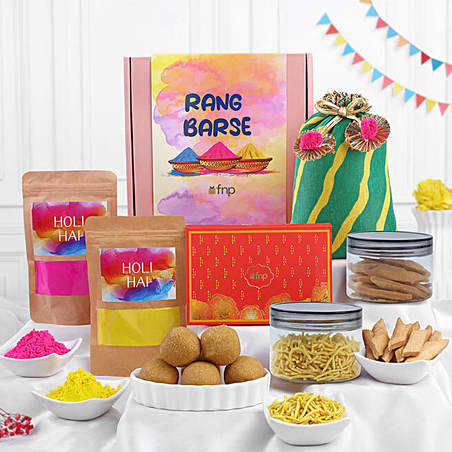 Buy/Send Joyful Holi Treats Bundle Online- FNP