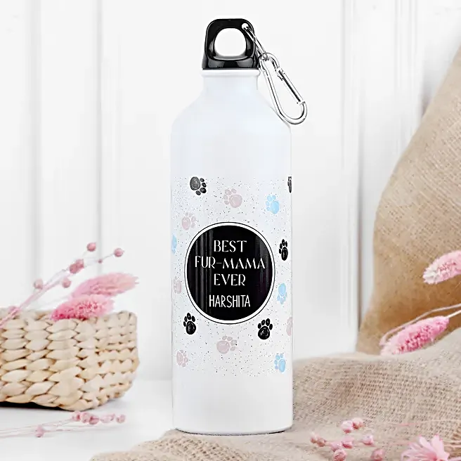 Buy/Send Personalised Fur-Mama Bottle Online- FNP