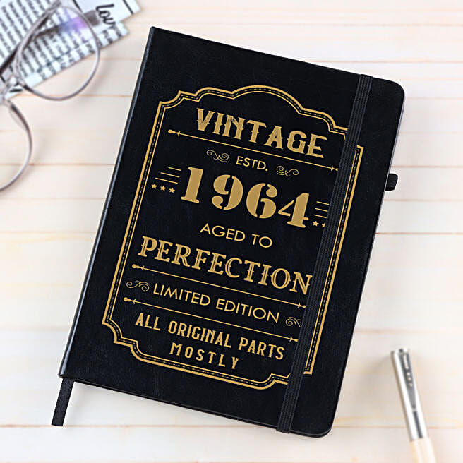 Buy/Send Vintage Perfection Notebook Online- FNP