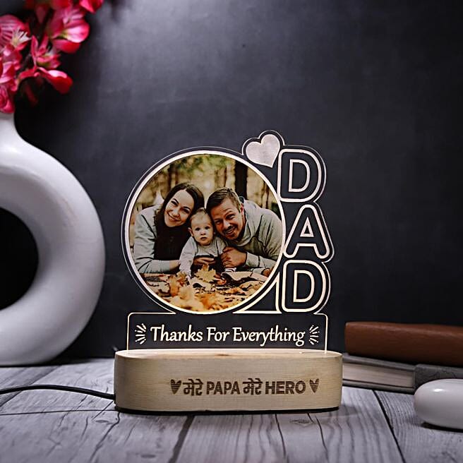 Buy/Send My Hero LED Display For Dad Online- FNP