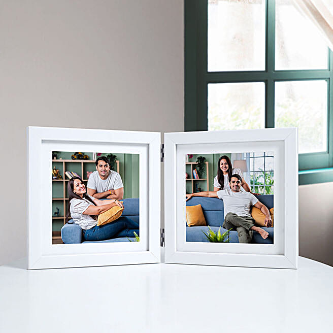 Buy/Send Love Fold Personalised Picture Frame Online- FNP