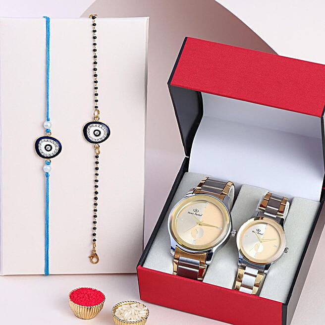 Buy/Send Feng Shui Guardian Rakhi & Watch Duo Online- FNP