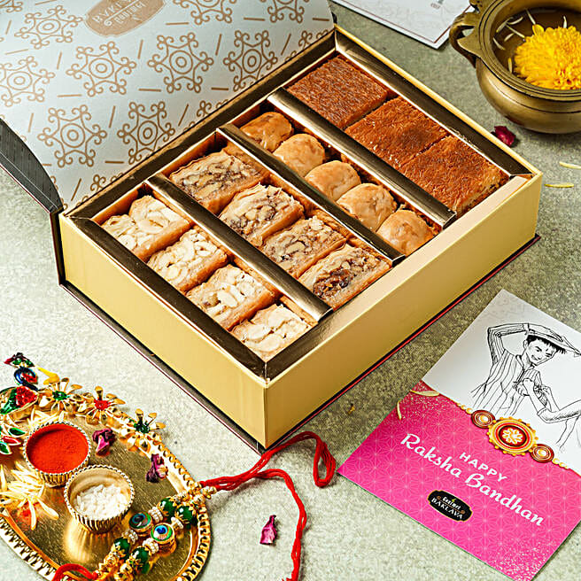 Buy/Send Gourmet Raksha Bandhan Goodies Gift Box Online- FNP
