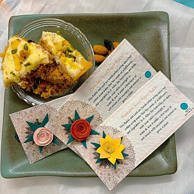 Buy/Send Grow-With-Love Plantable Rakhi Set of 3 Online- FNP