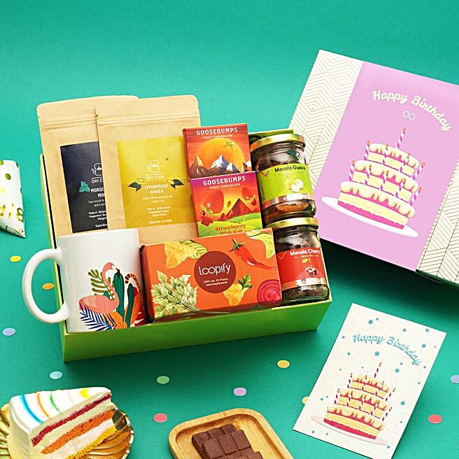 Buy/Send The Snacktacular Birthday Gift Hamper Online- FNP