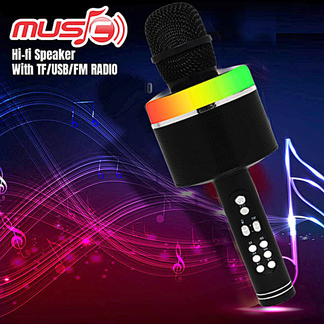 Buy/Send Wireless LED Singing Mike Online- FNP