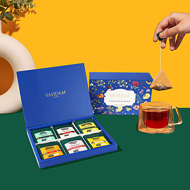 Buy/Send Joyful Times Assorted Tea Gift Set Online- FNP