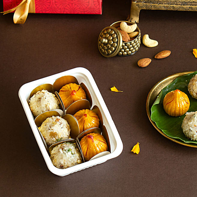 Buy/Send Shahi Treats Modak Box Online- FNP