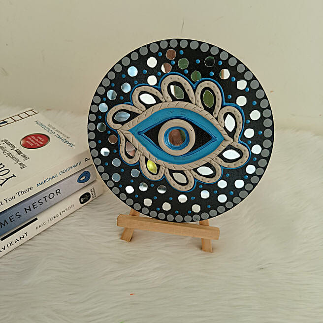 Buy/Send Handpainted Evil Eye Protection Table Decor Online- FNP