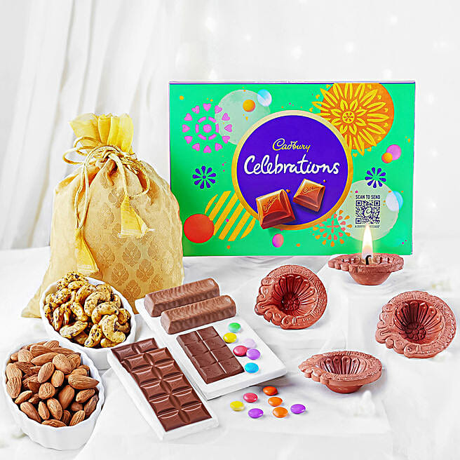 Buy/Send Choco-Lit Diwali Hamper Online- FNP