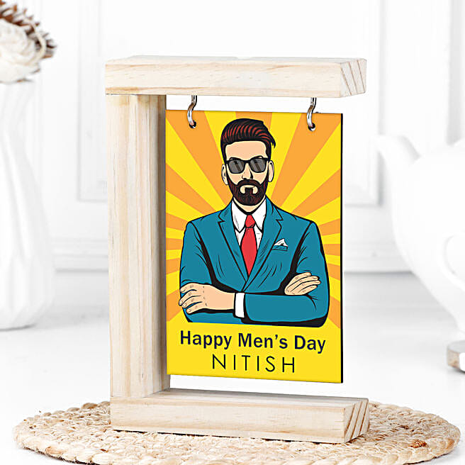 Buy/Send Personalised Mens Day Tribute Frame Online- FNP