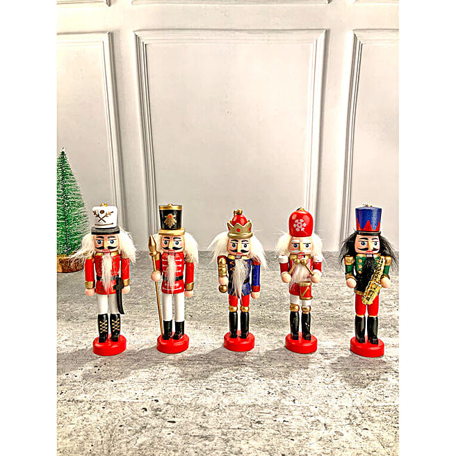 Buy/Send Set of 4 Candy-Themed Nutcrackers Online- FNP