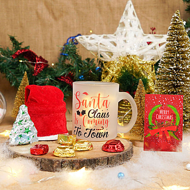 Personalised Indulgence Christmas Combo mauritius | Gift Personalised ...