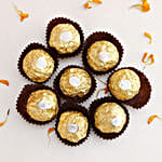 Ferrero Rocher N Ganesha Bhaidooj Thali Set nepal | Gift Ferrero Rocher ...