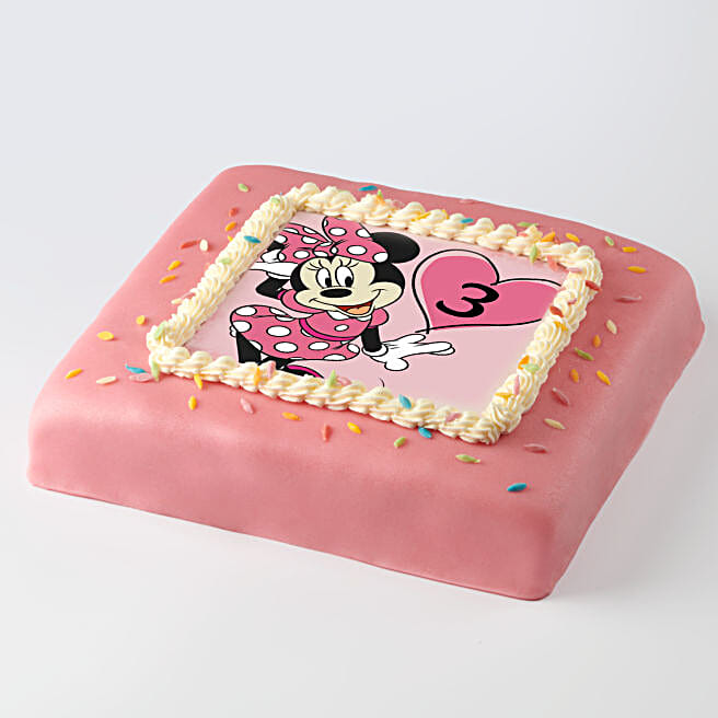 Marzipan Minnie Mouse Cake netherlands | Gift Marzipan Minnie Mouse ...