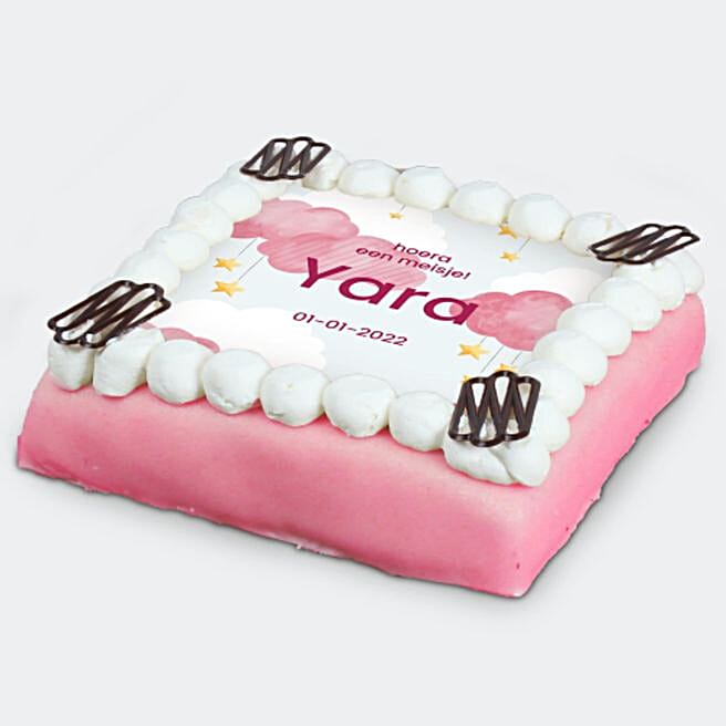 Marzipan Pie Girl Cake netherlands | Gift Marzipan Pie Girl Cake- FNP