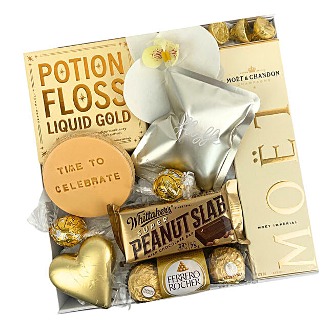 Pop Pour & Celebrate Hamper new-zealand | Gift Pop Pour & Celebrate ...