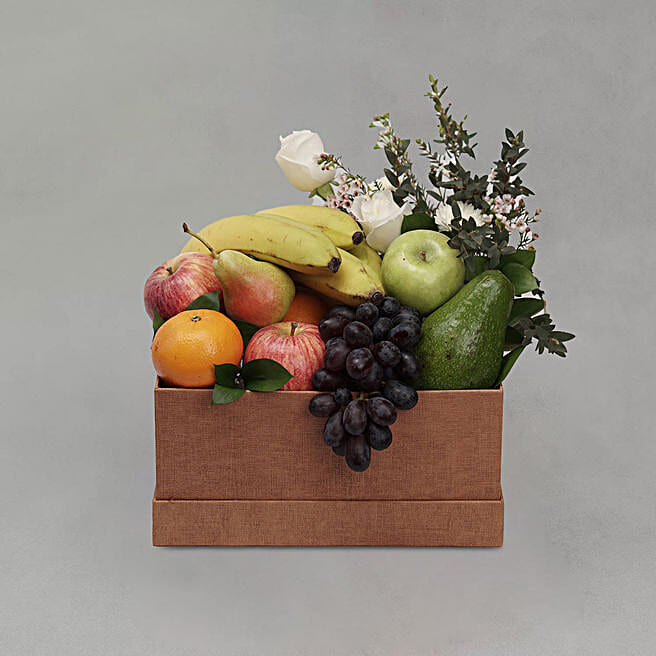 Healthy Mixed Fruits Box qatar | Gift Healthy Mixed Fruits Box- FNP
