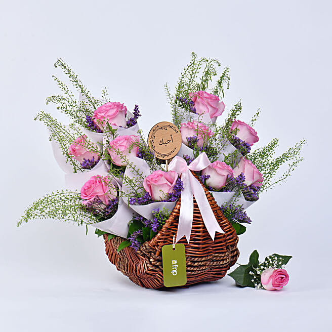 Sweet Pink Roses qatar | Gift Sweet Pink Roses- FNP