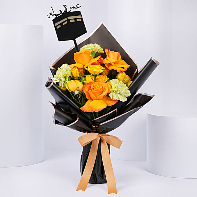 Colorful Roses Bouquet | Eid Mubarak qatar | Gift Colorful Roses ...