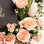 Flower Standee with Atar qatar | Gift Flower Standee with Atar- FNP