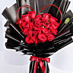 Endless Love Red Roses Bouquet qatar | Gift Endless Love Red Roses ...