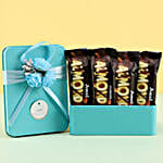 Buy/Send Amul Almond Bar Blue Tin Box Online- FNP