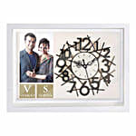 Buy/Send Personalised Couple Wall Clock Online- FNP