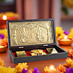 Buy/Send 24 Carat Gold Foil Lakshmi Ganesha Pooja Box Online- FNP