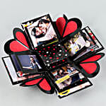 Buy/Send 3 Layer Love Explosion Heartagon Box Online- FNP