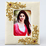 Buy/Send Personalised Cream Photo Frame Online- FNP