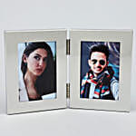 Buy/Send Personalised Metallic Book-Style Photo Frame Online- FNP
