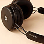 Buy/Send Portronics Black Bluetooth Headphone With Mic Online- FNP