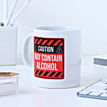 Buy/Send Alcohol Disclaimer Mug for Dad Online- FNP