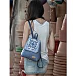 Buy/Send Bohemian Blue Backpack Online- FNP