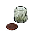 Buy/Send Courtyard Chevron Container with Lid Online- FNP