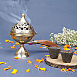 Buy/Send Aromatic Royalty Brass Dhoop Daani Online- FNP
