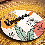 Buy/Send Personalised Flower Nameplate Online- FNP