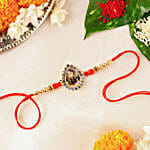 Buy/Send Blessed by Ram ji Dome Rakhi Set Online- FNP
