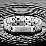 Buy/Send Personalised Stark Silver Bracelet Gift Online- FNP