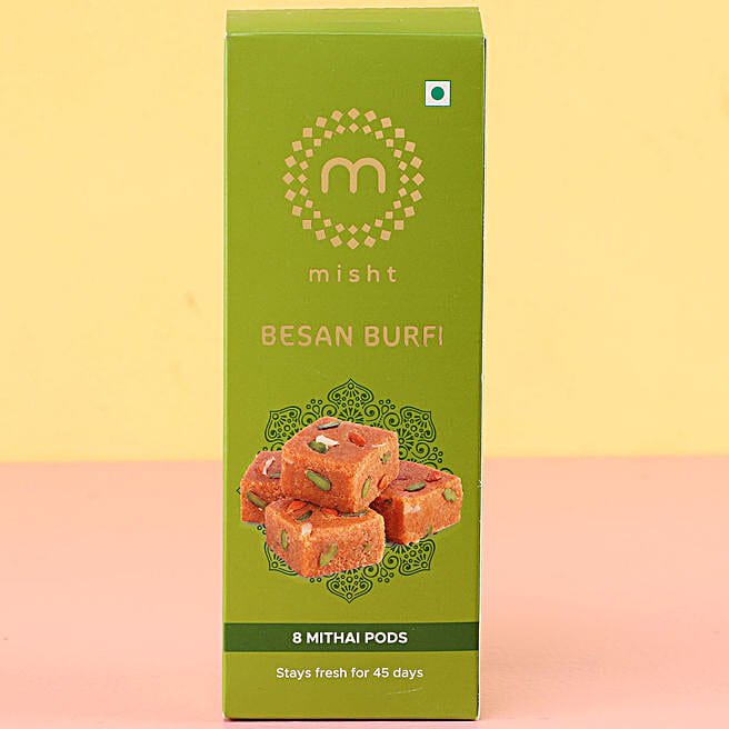 Misht Besan Burfi singapore | Gift Misht Besan Burfi- Ferns N Petals