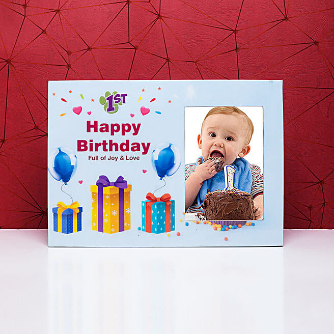 Personalised Birthday Photo Frame singapore | Gift Personalised ...