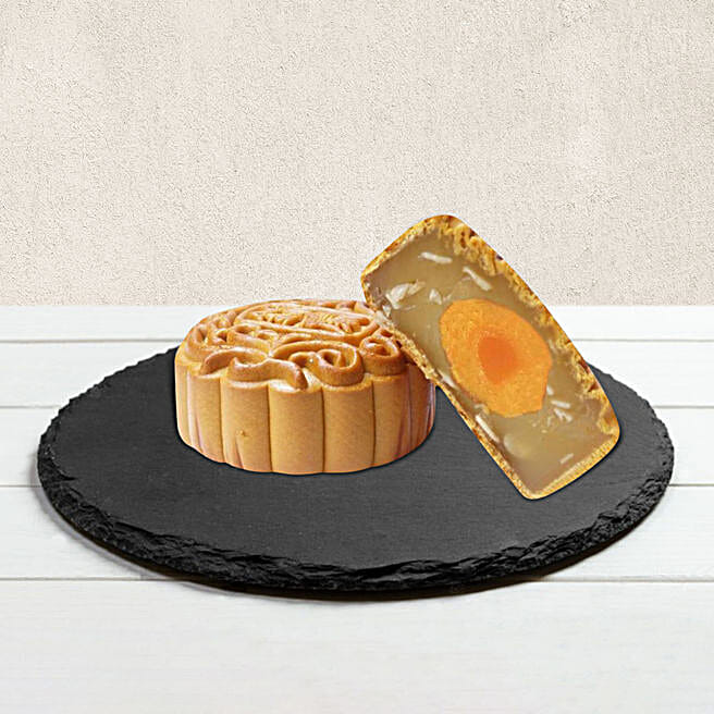 Pure White Lotus Mooncake singapore | Gift Pure White Lotus Mooncake- FNP